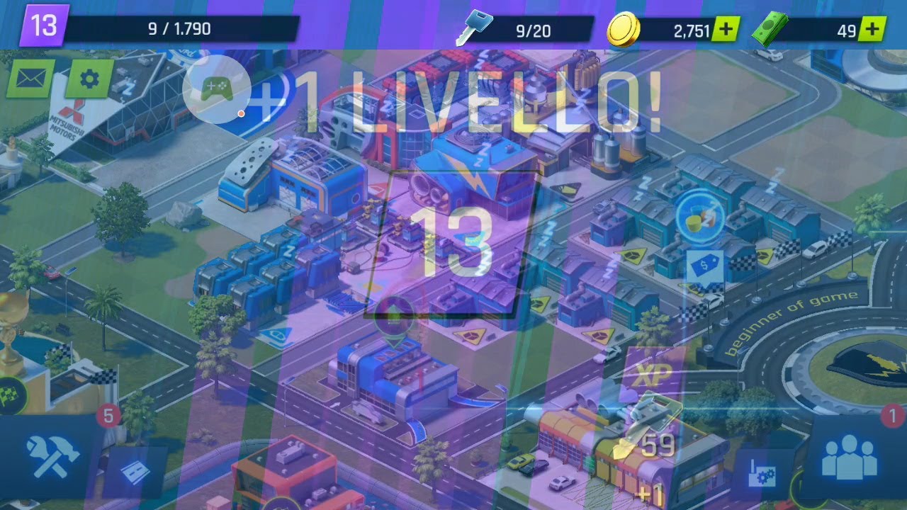 Overdrive City #16 - level 13 upgrade, mission and new item - YouTube