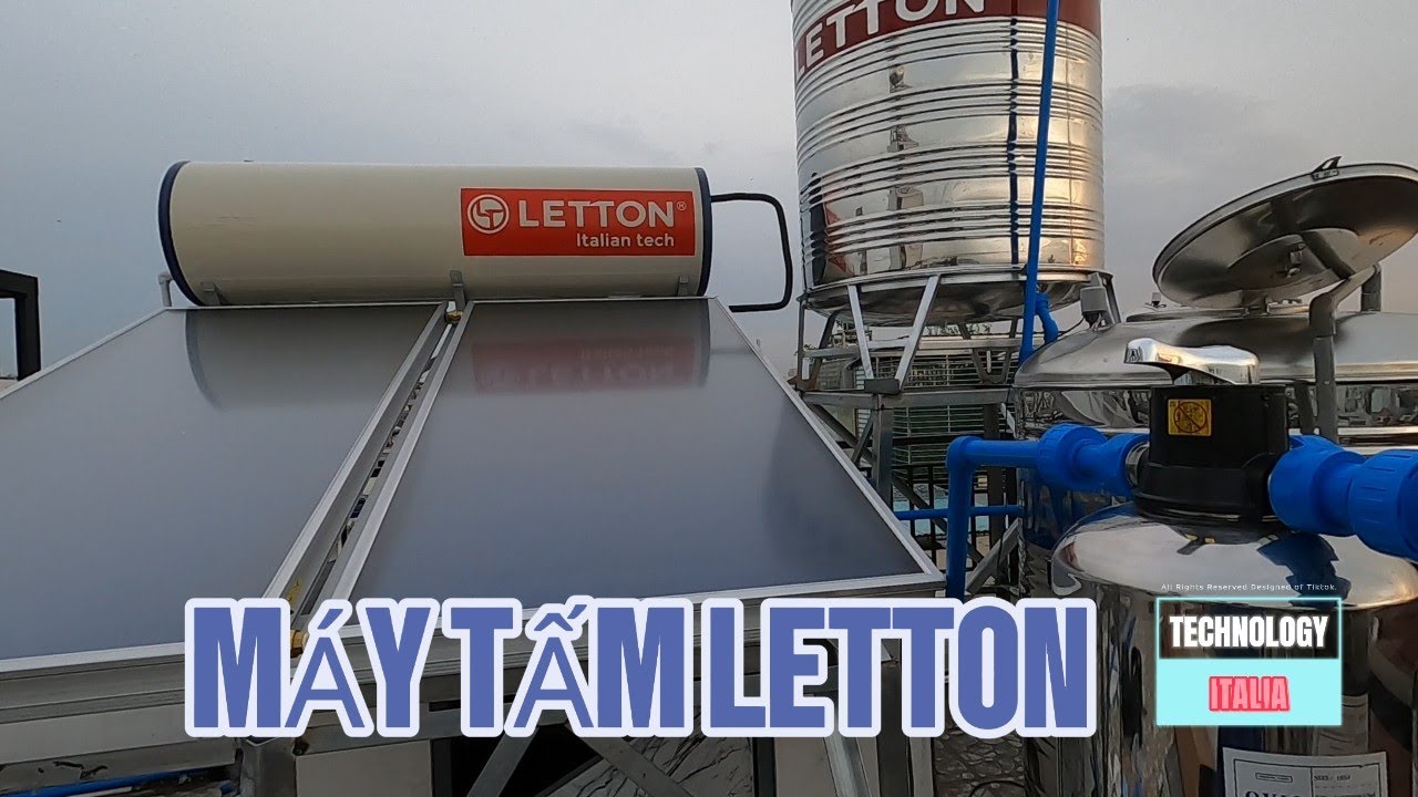 Giá máy nước nóng năng lượng mặt trời tấm phẳng chịu áp LETTON 320 lít ...