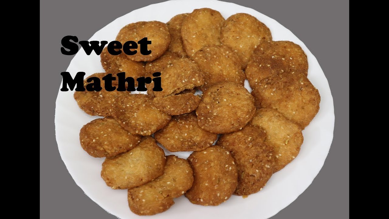 Meethi Matthi Recipe | Sweet Mattri Recipe | Meethi Tikkiya Recipe ...