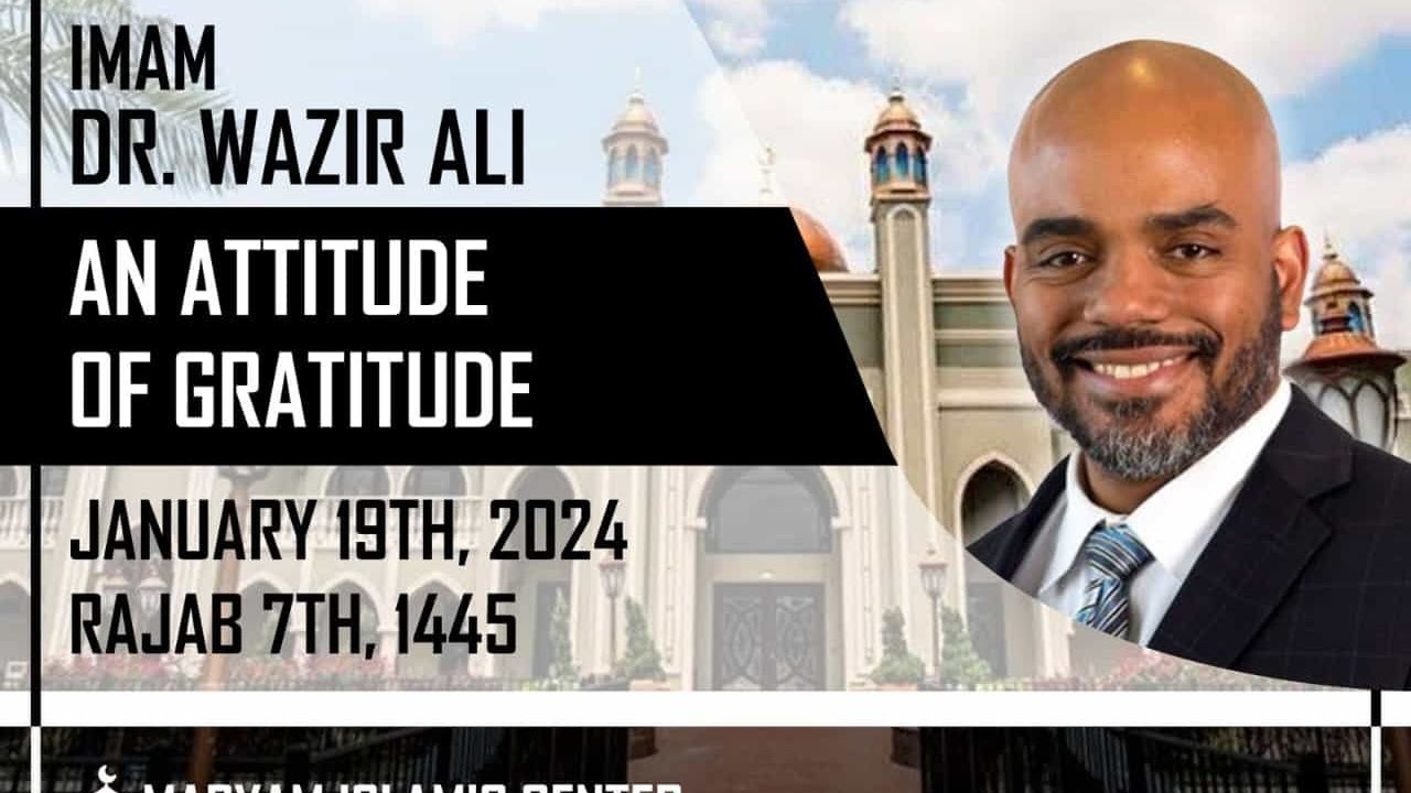 Imam Dr Wazir Ali| 2nd Jumuah - YouTube