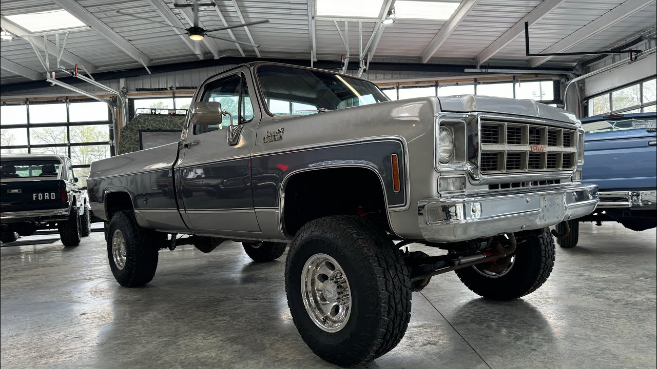1978 sierra classic 25 square body lifted up for sale 3/4 ton well ...