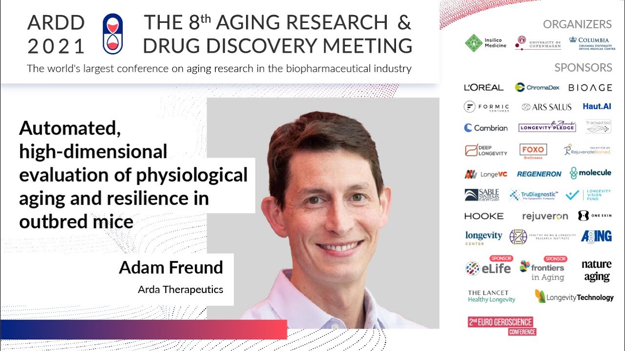 Adam Freund presents at ARDD 2021 - YouTube