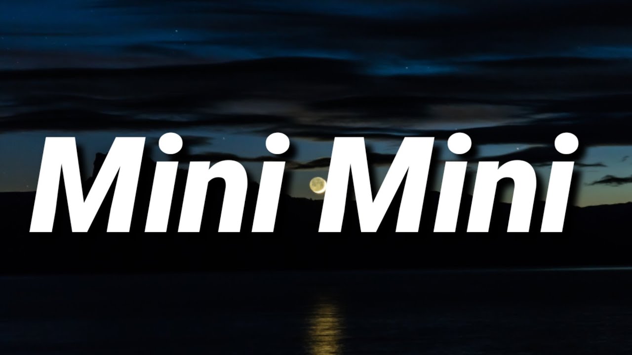 Punto40 - Mini Mini (Letra/Lyrics) - YouTube