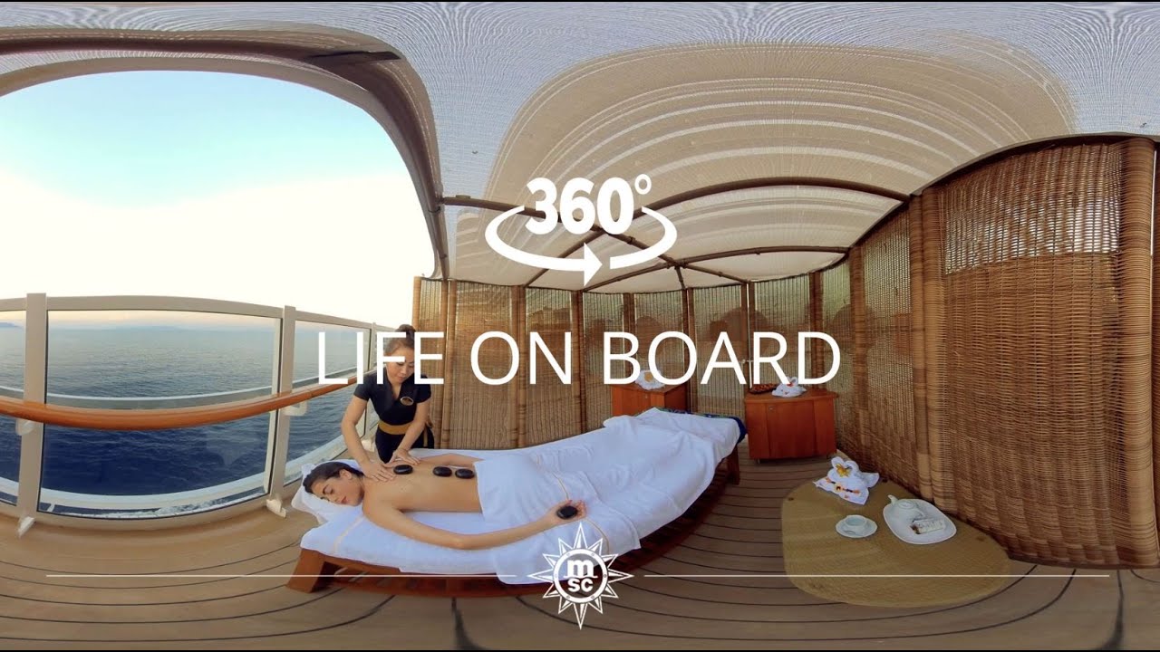 MSC Cruises - Life on board 360 - YouTube