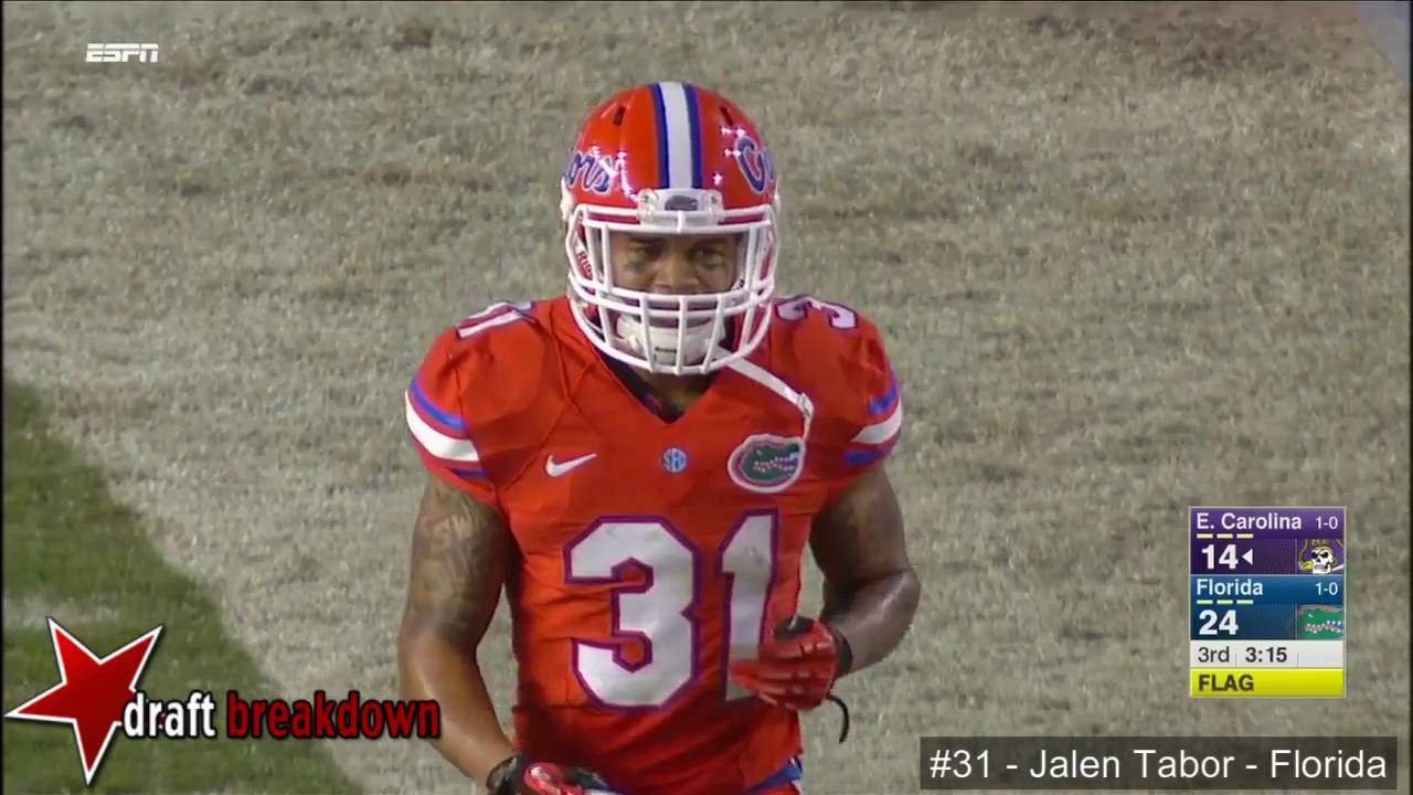 Jalen Tabor (Florida) vs ECU 2015 - YouTube