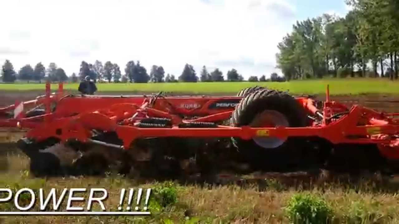 KUHN Performer 4000 i Agrotechnik Tafiły - YouTube