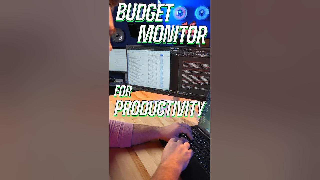 GET IT DONE! Best Budget Monitor for Productivity | Micro Center - YouTube