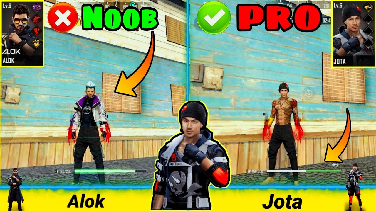 JOTA CHARACTER HIDDEN ABILITY TEST IN FREE FIRE | JOTA CHARACTER ...