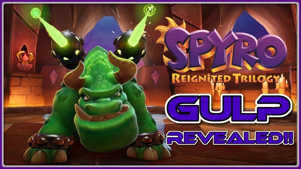 GULP REVEALED!!! Spyro Reignited Trilogy News - YouTube