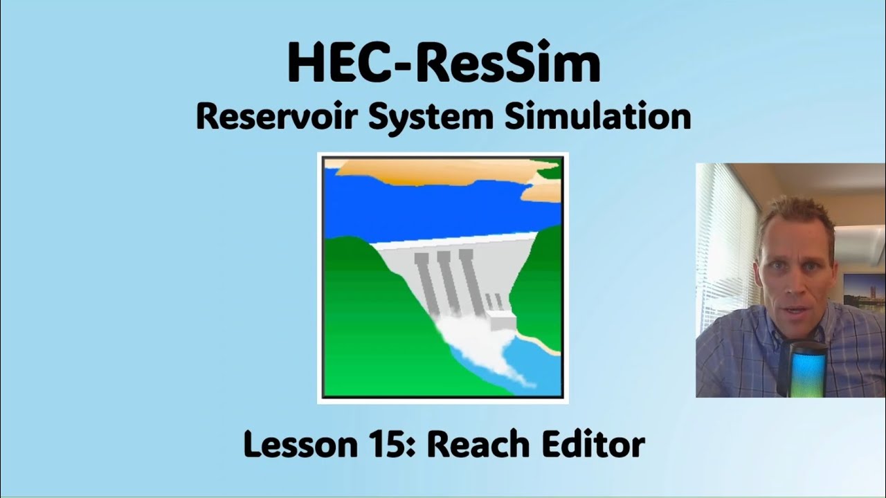 HEC ResSim Lesson 15 - Reach Editor - YouTube