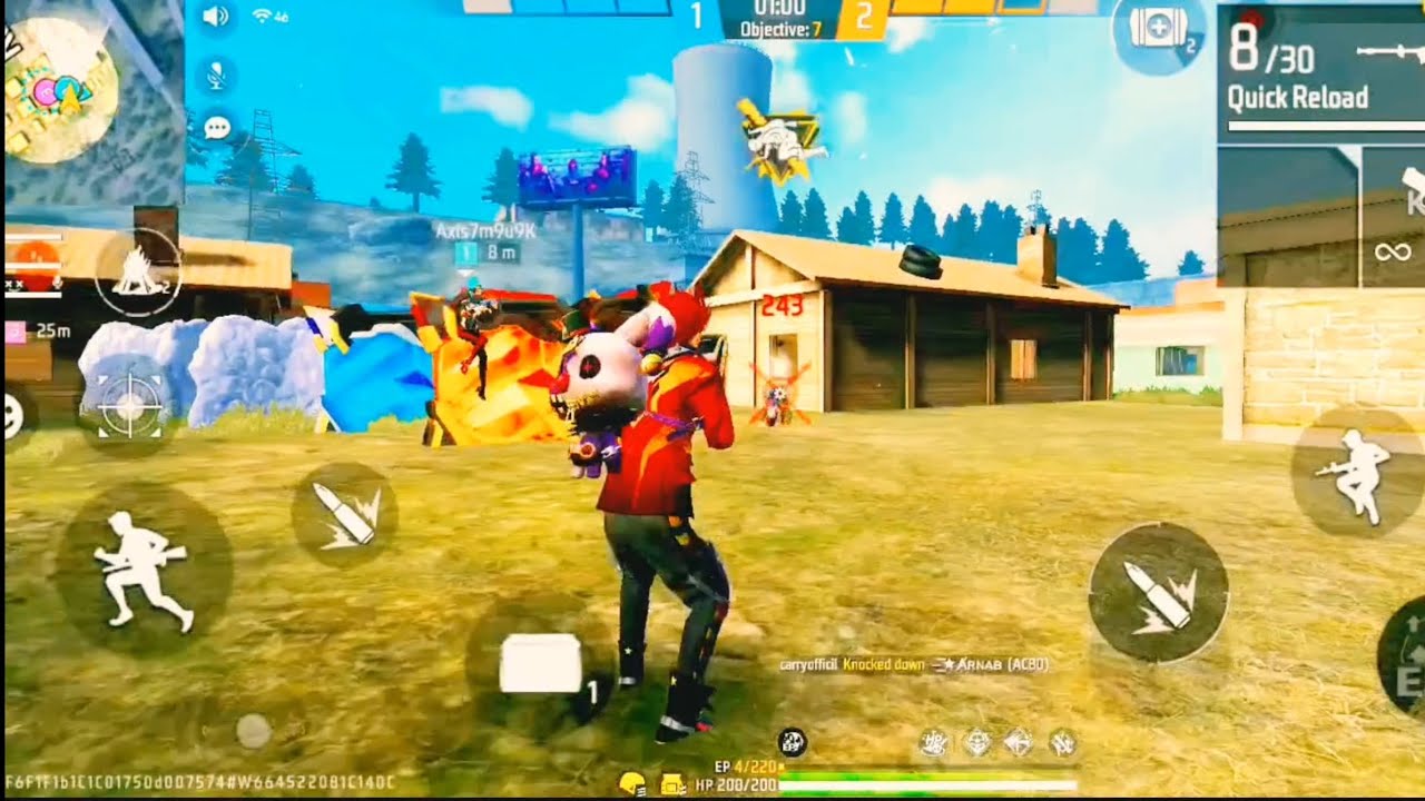 free fire 3vs3 custom match me and my squad full fun and booyah! - YouTube