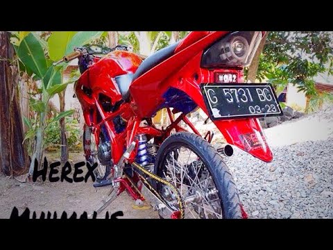 Old Cb150r Merah Cabe Herex Minimalis - YouTube