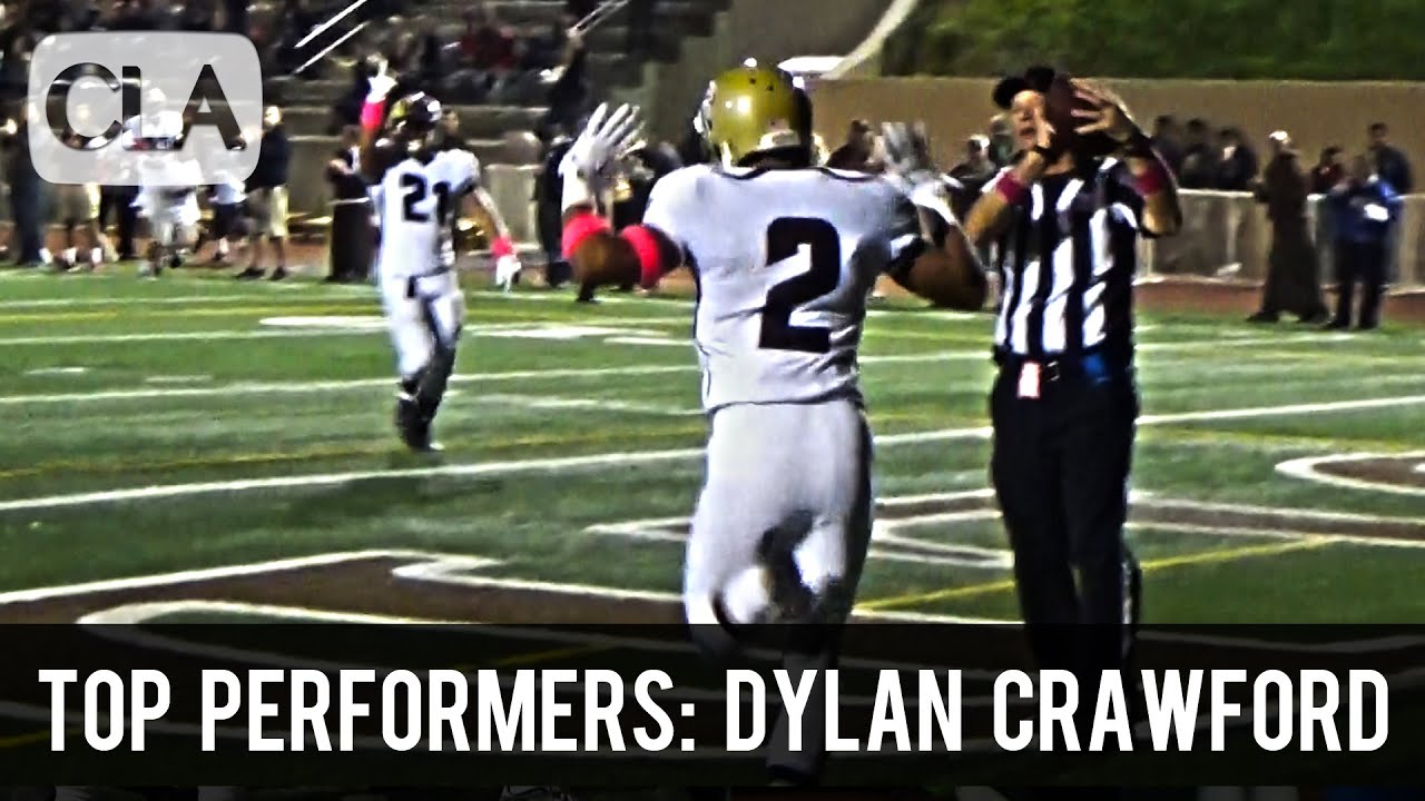 Dylan Crawford Highlights (St. Francis) 2016 WR Mixtape 2 Touchdowns ...