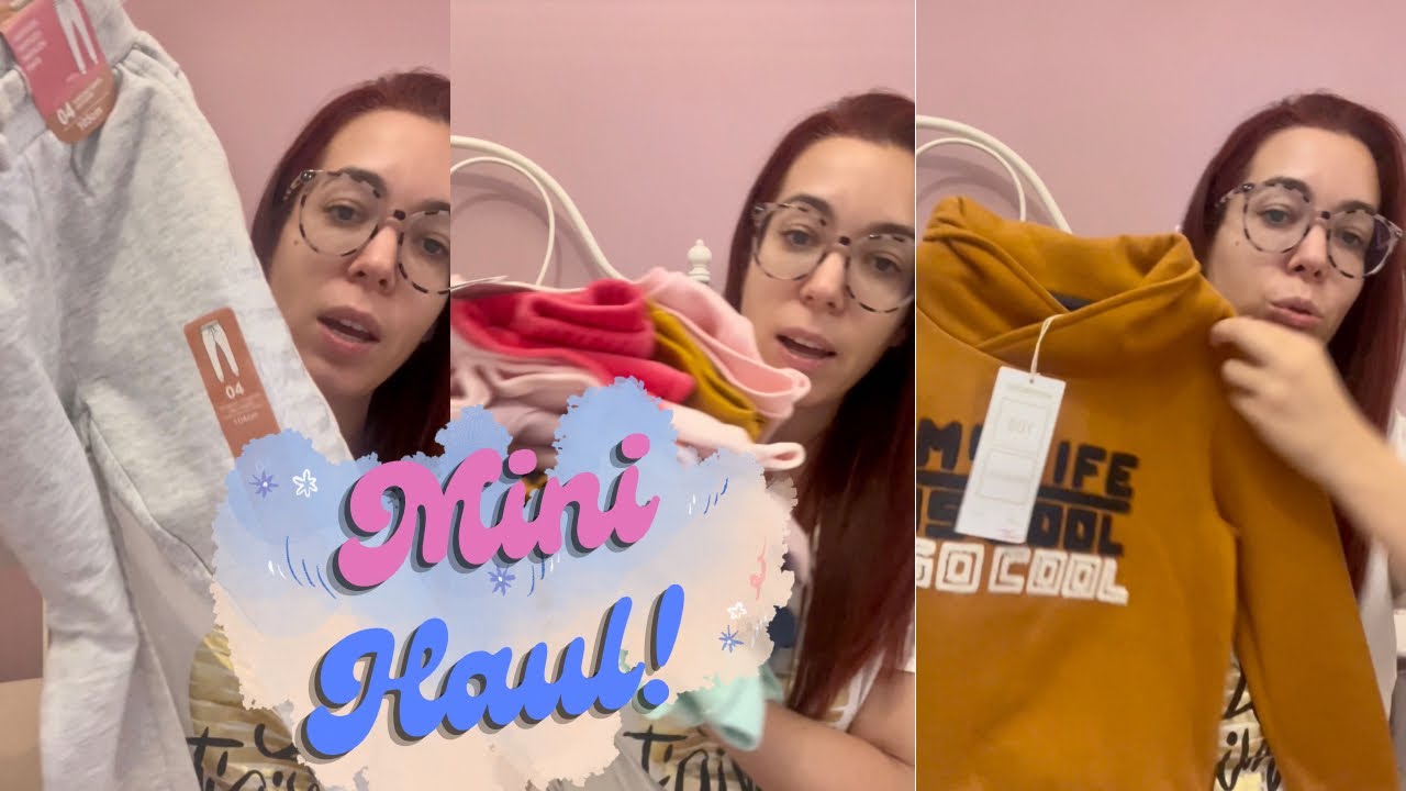 MINI HAUL ΡΟΥΧΩΝ ΓΙΑ ΤΑ ΜΙΚΡΑ ΜΟΥ!!! 💕 Ιωάννα Ανδρονή - YouTube