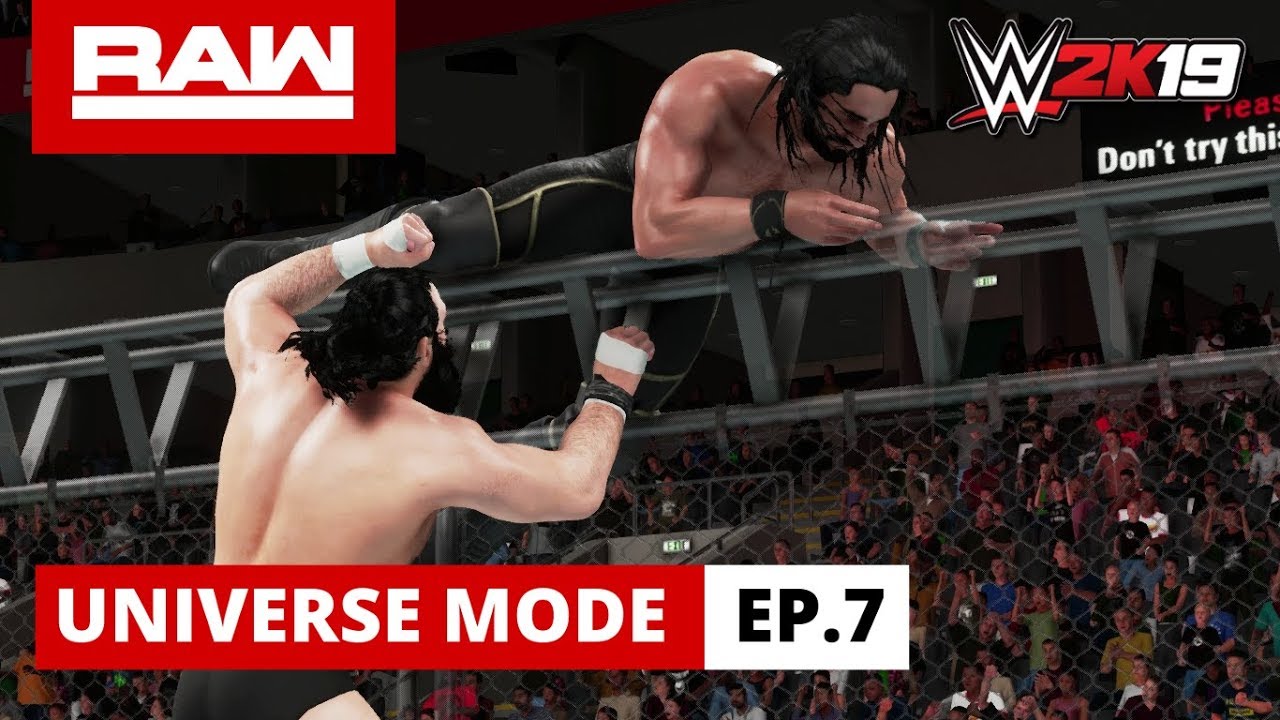 WWE 2K19 Universe Mode - RAW Ep.7: Inside A Steel Cage! - YouTube