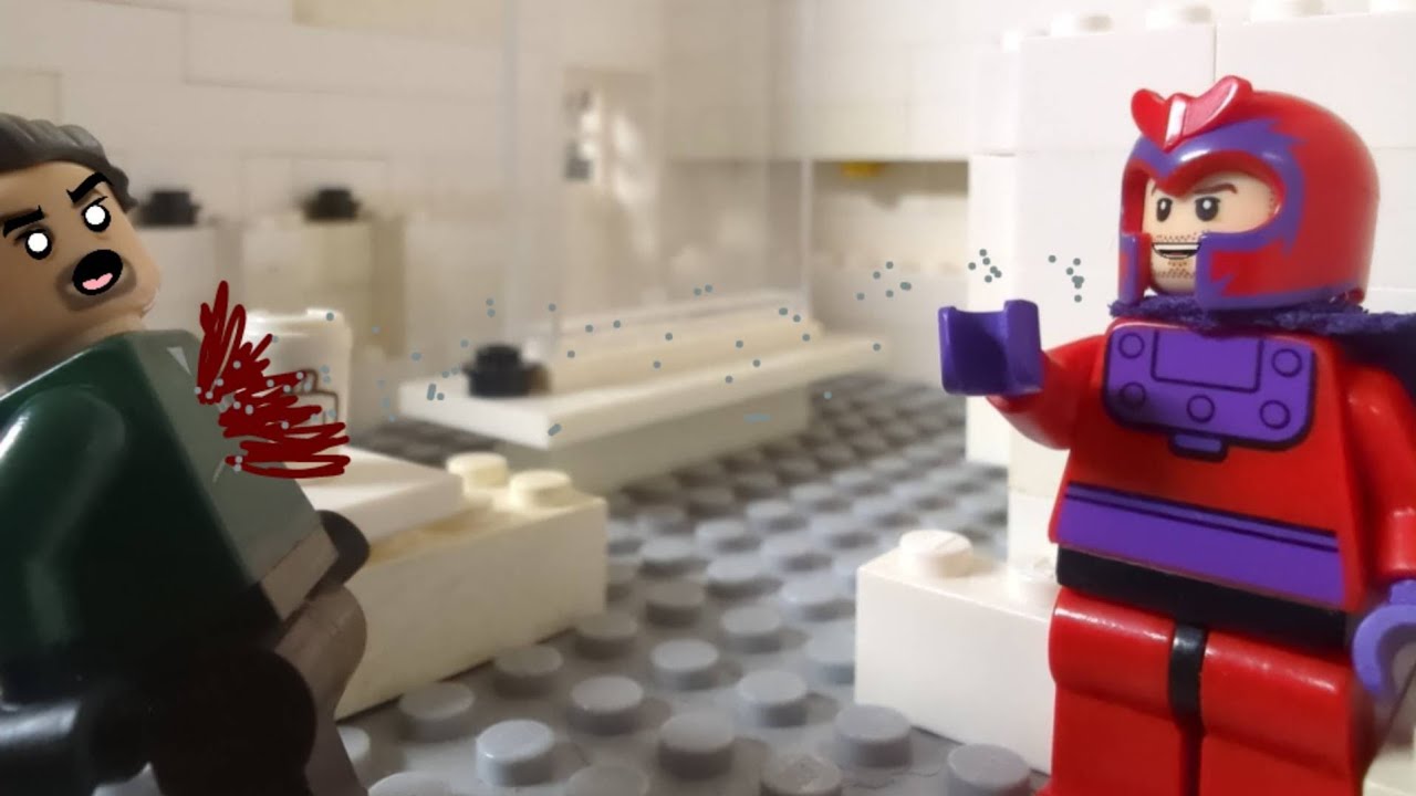 Magneto Prison Escape Scene | X-Men 2 (2003) Movie Clip in LEGO - YouTube