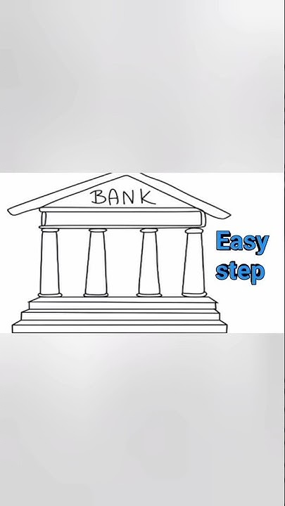 How To Draw A Bank Logo Very Easy 😜#shorts #shortvideos #ytshorts # ...