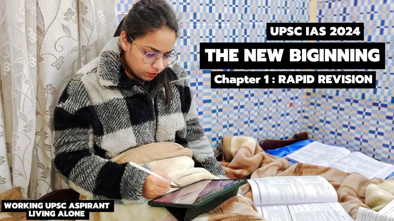 📚⚡THE NEW BEGINNING IN LIFE OF WORKING UPSC IAS ASPIRANT LIVING ALONE ...