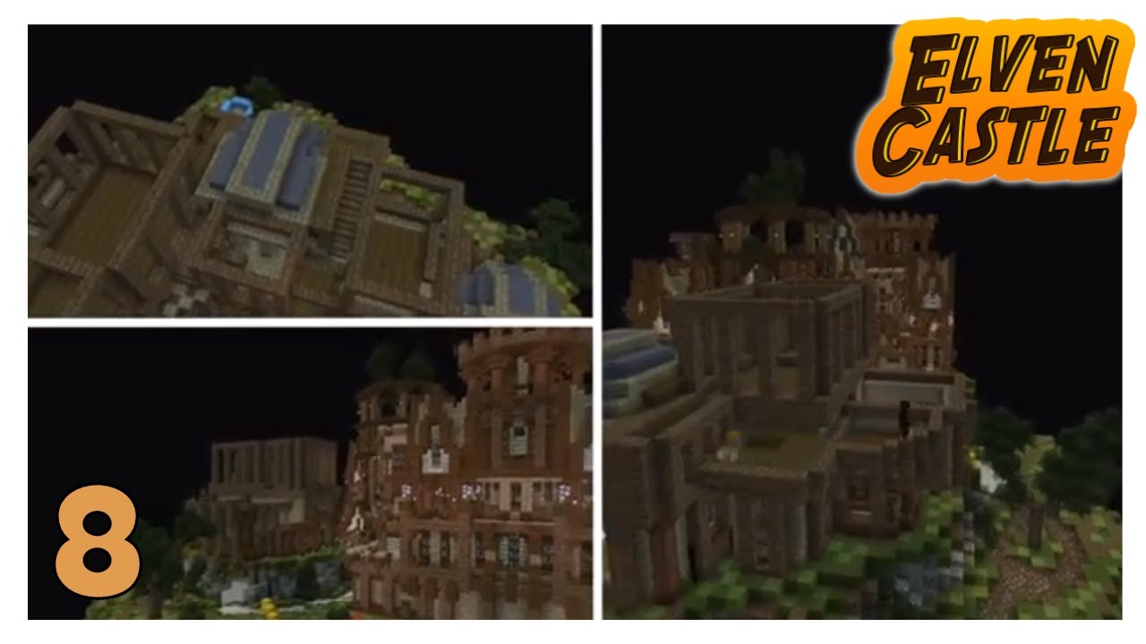 STARTING THE ELVEN PALACE! - Build an Elven Castle: 8 [Minecraft ...