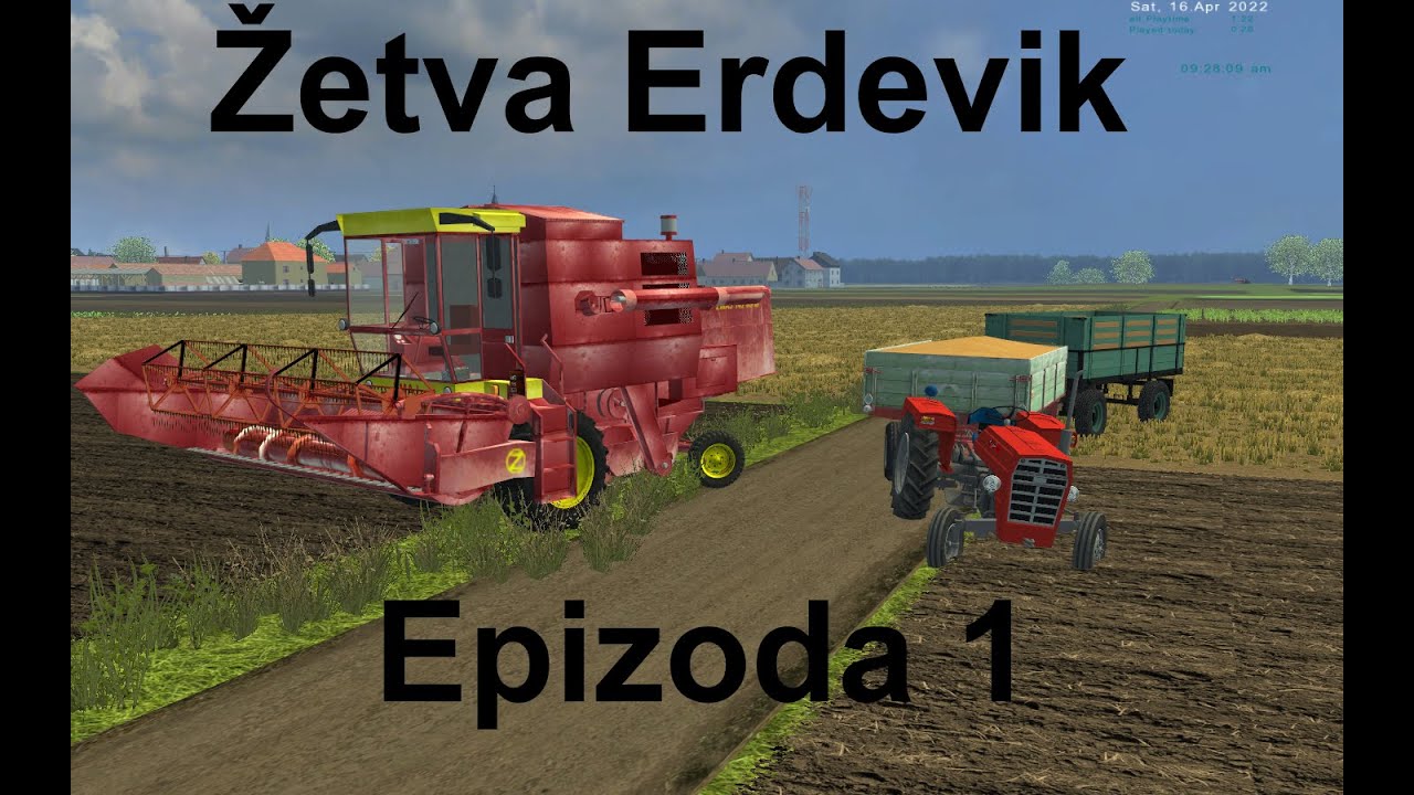 FS13 Erdevik #1 Žetva - YouTube