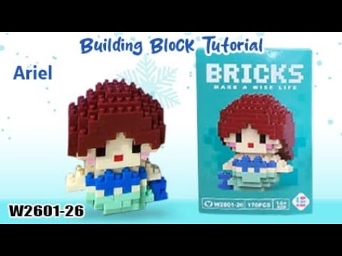 CARA MERAKIT MINI LEGO BRICKS NANO BLOCKS MAKE A WISE LIFE W2601-26 ...