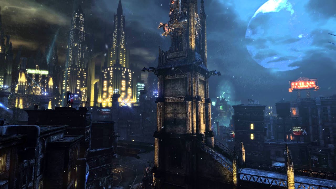 Batman Arkham City - The Church (4k) - YouTube
