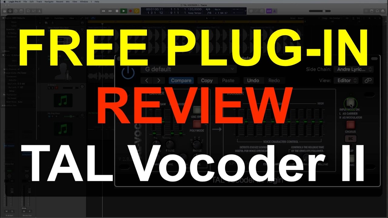 FREE PLUG-IN Review: TAL Vocoder II - YouTube