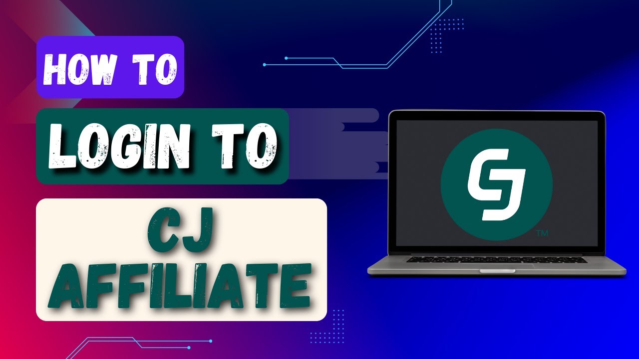 How to Login to CJ Affiliate on PC | CJ Affiliate Program Login - YouTube