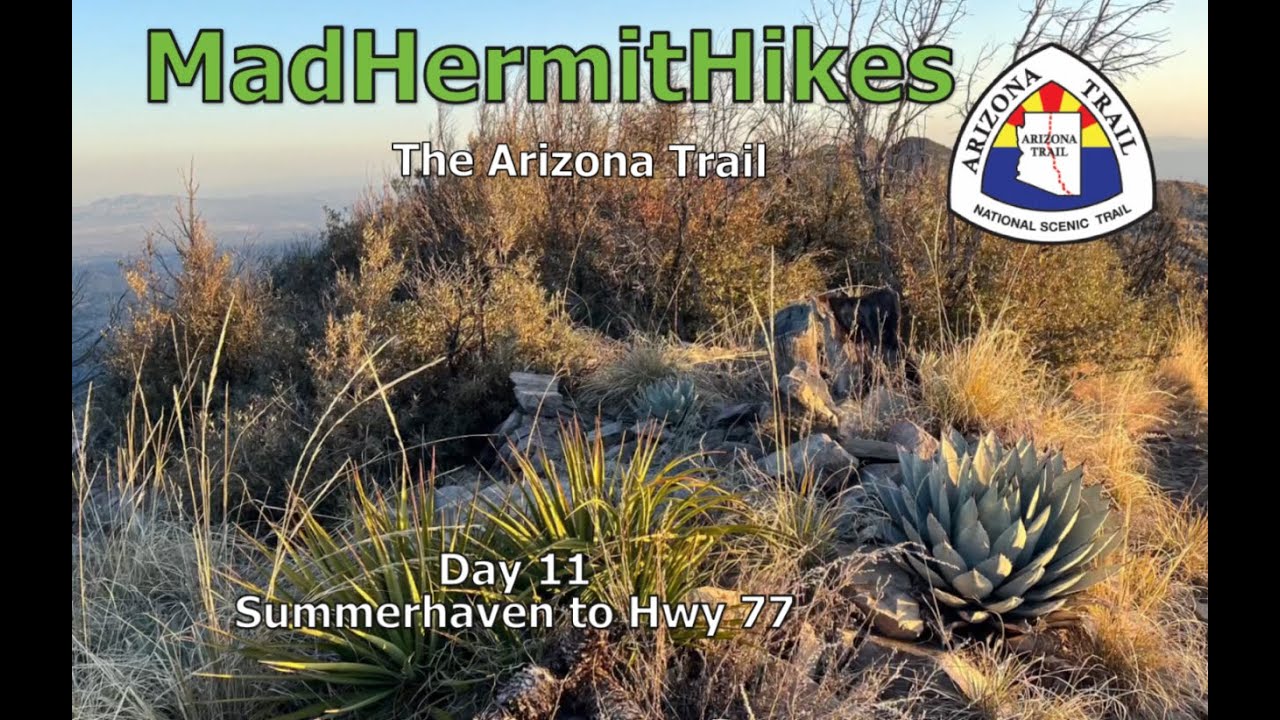 Arizona Trail Day 11: Summerhaven to Hwy 77 - YouTube