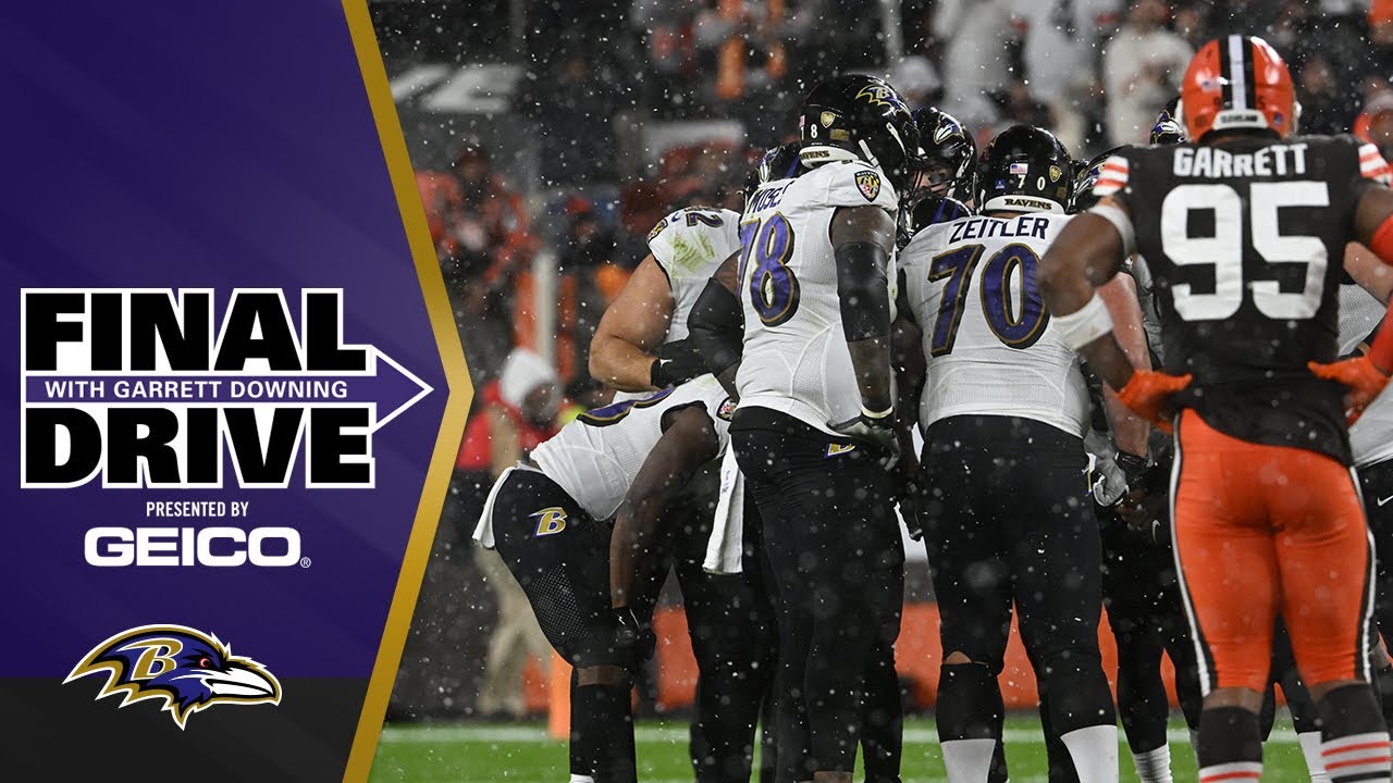 How the Ravens Are Preparing for Frigid Falcons Game | Ravens Final ...