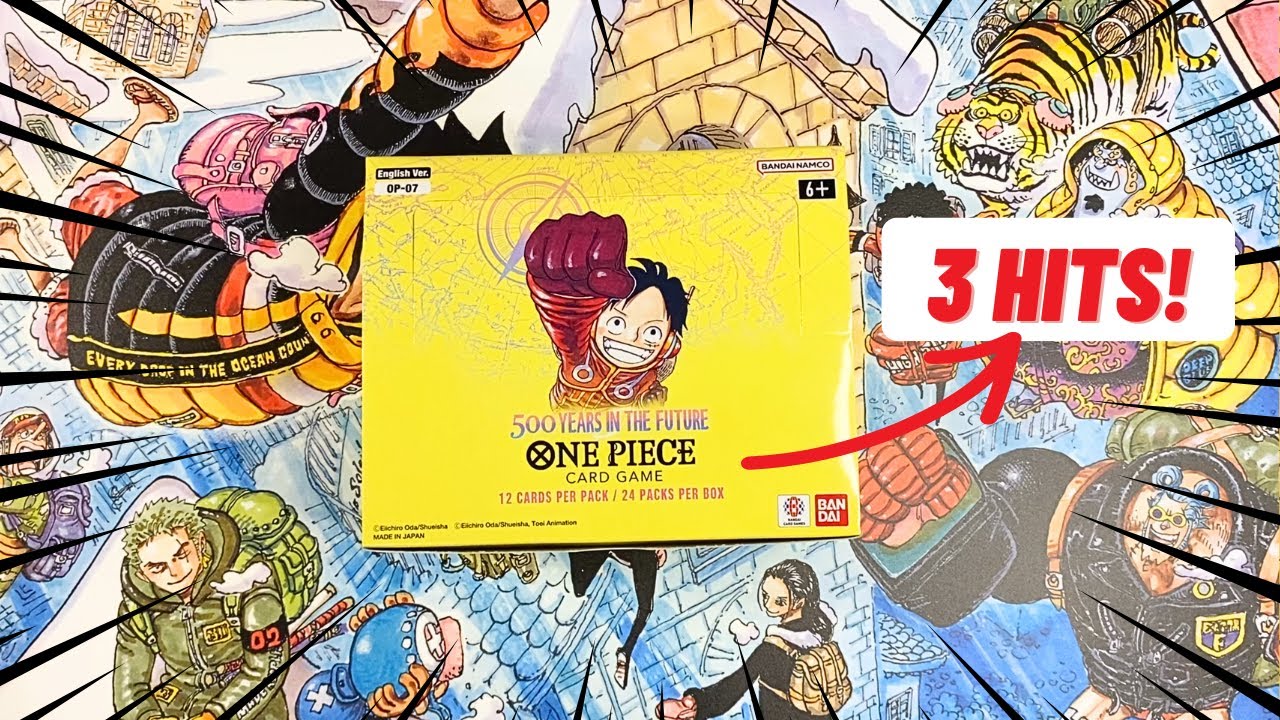 OP-07 Booster Box in UNDER 07 MINUTES! One Piece TCG 500 Years in the ...
