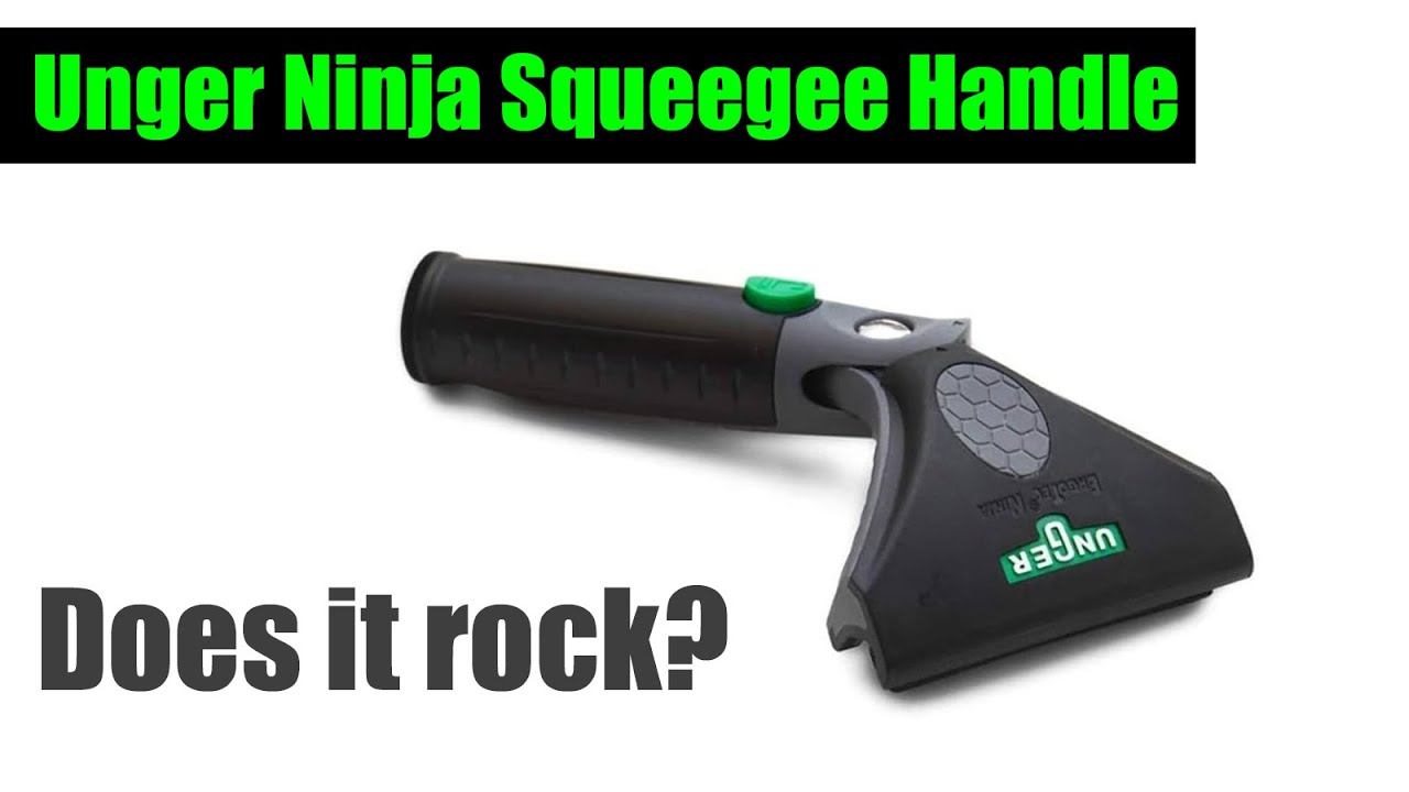 Ninja Squeegee Handle - YouTube