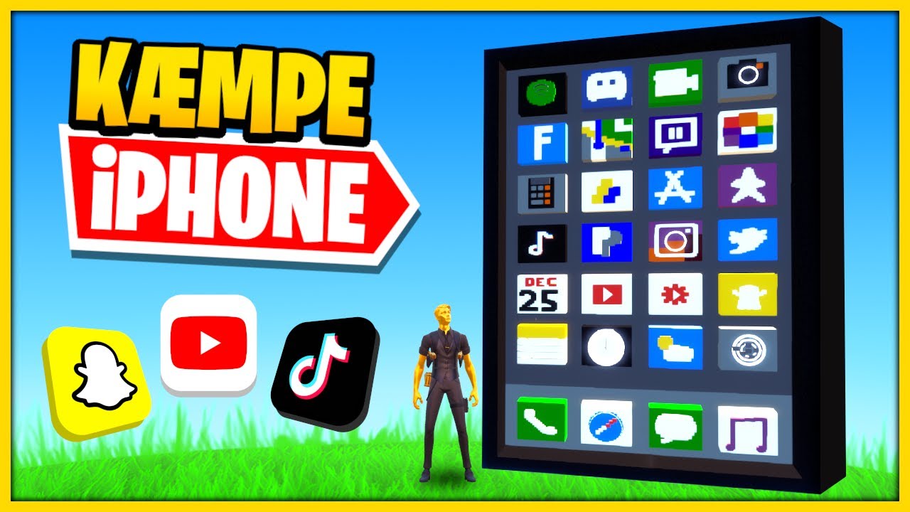 Vildeste Deathrun i Kæmpe iPhone! • Dansk - YouTube