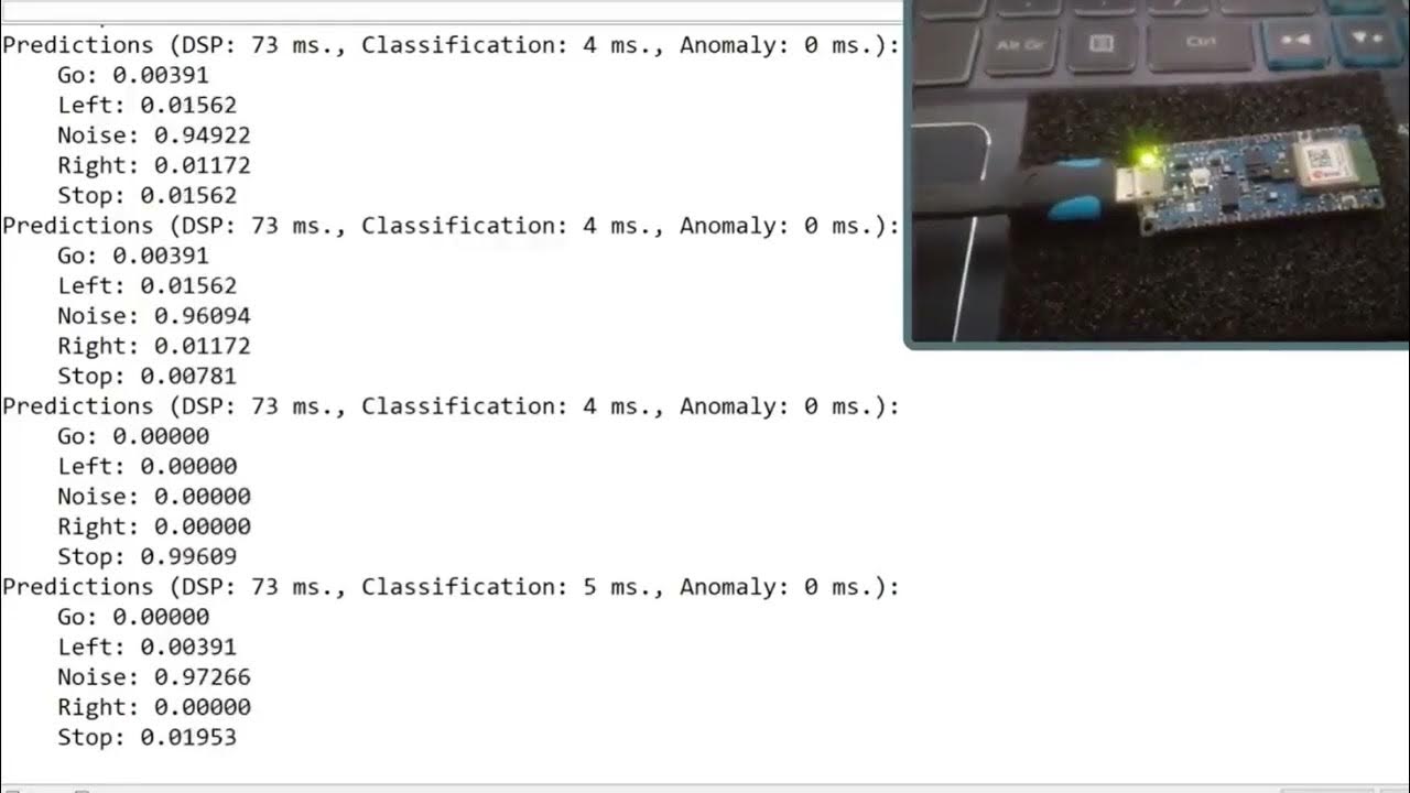 TinyML: Keyword Spotting on Arduino Nano 33 BLE Sense - YouTube