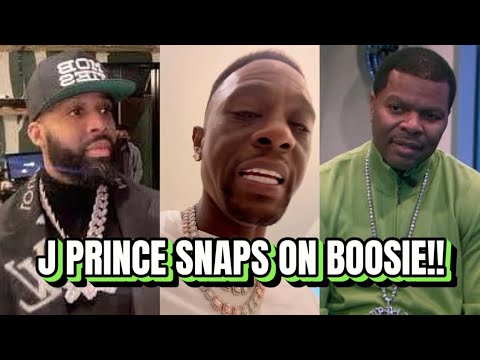 J Prince Sr Snaps On Boosie For Unfollowing J Prince Jr On IG - YouTube