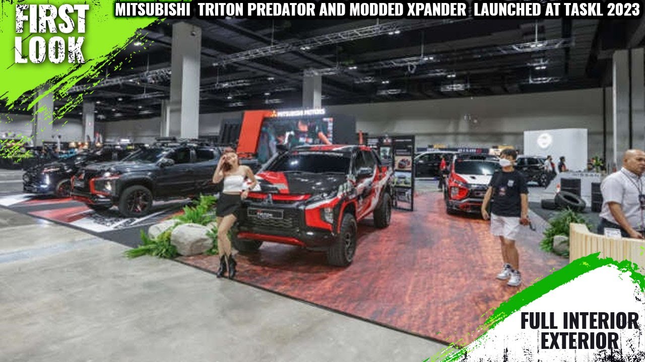 Mitsubishi New Triton Predator And Modded Xpander Showcased At Tokyo ...