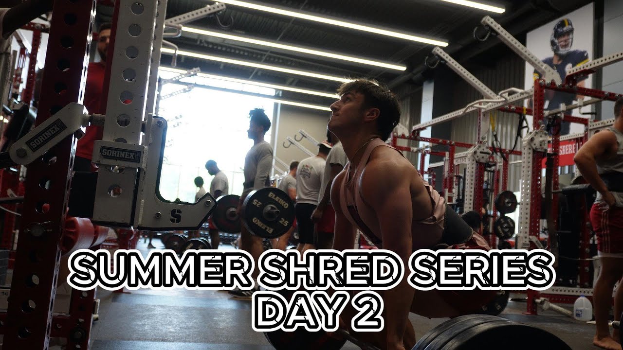 Summer Shred Series Day 2 - D1 Football Workout - YouTube