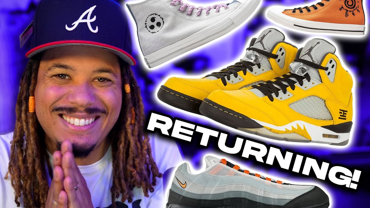The Jordan 5 Tokyo RETURNS ! Jordan 4 White Cement, Naruto Converse ...