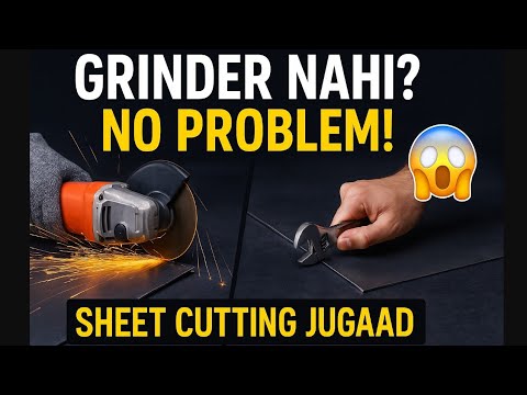 how to sheet metel cutting with angle grinder।।😭😭😭sheet metel cutting ...
