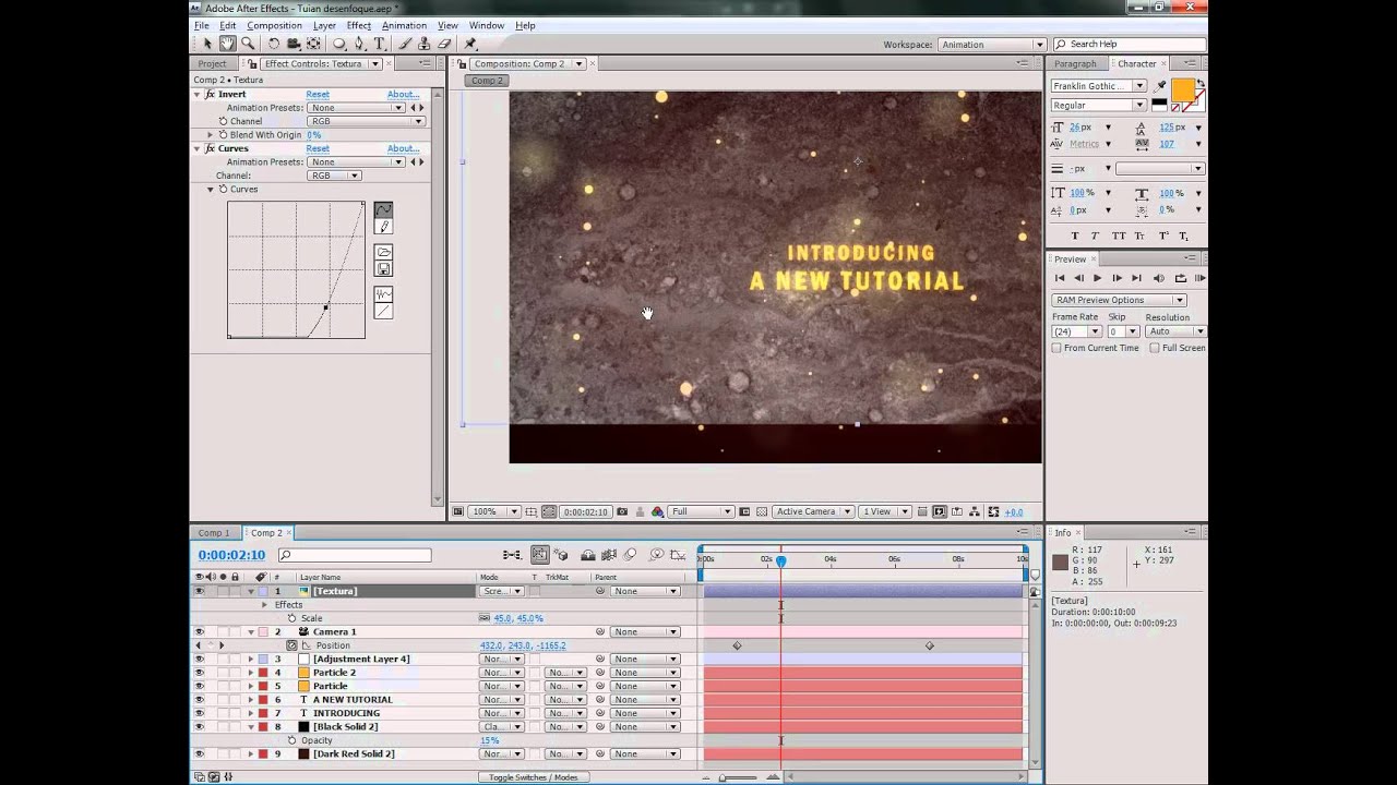 TUTORIAL NUEVO EN AFTER EFFECTS - YouTube