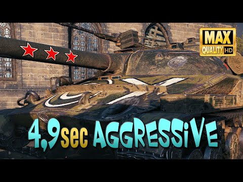 Obj. 907: Agressive with 4,9sec reload - World of Tanks