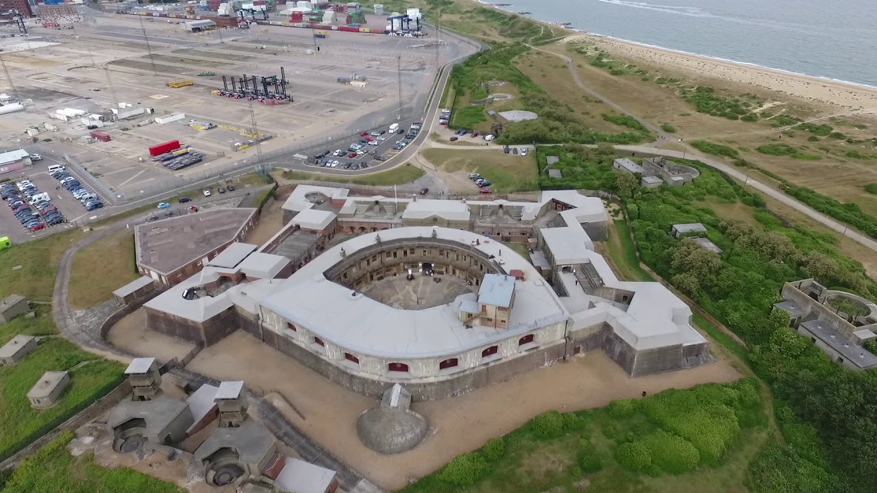 Landguard Fort Felixstowe - YouTube