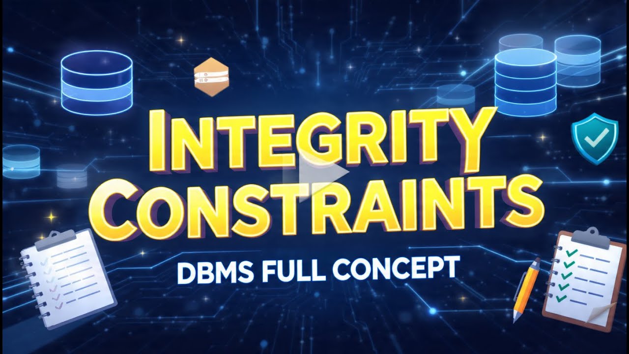“Integrity Constraints in DBMS | Full Easy Explanation | Domain, Entity ...