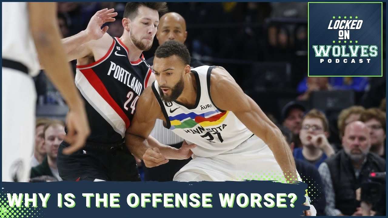 The biggest differences between last year's Minnesota Timberwolves offense and this year's are ...