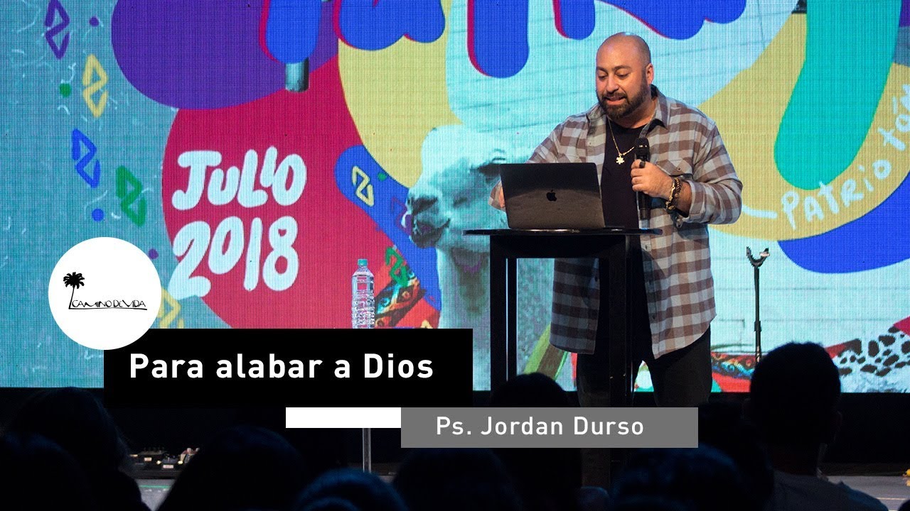 Para alabar a Dios | Ps. Jordan Durso - YouTube