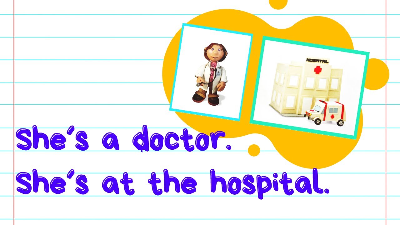 She´s a doctor She´s at the hospital. - YouTube