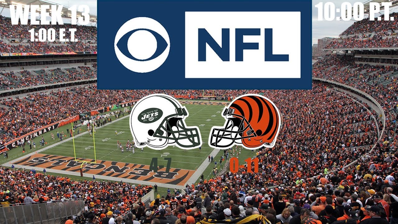 2019 NFL Season - Week 13 - (Prediction) - Jets at Bengals - YouTube