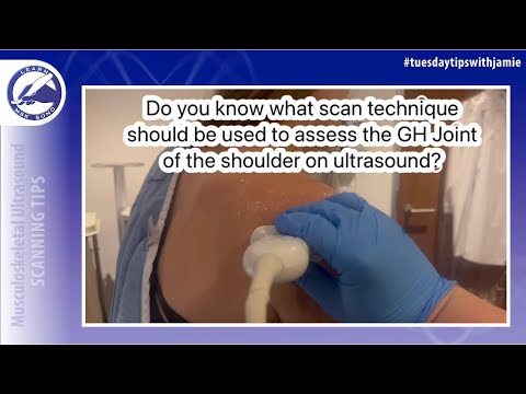 GH Joint Shoulder MSK Ultrasound Scan Technique - YouTube