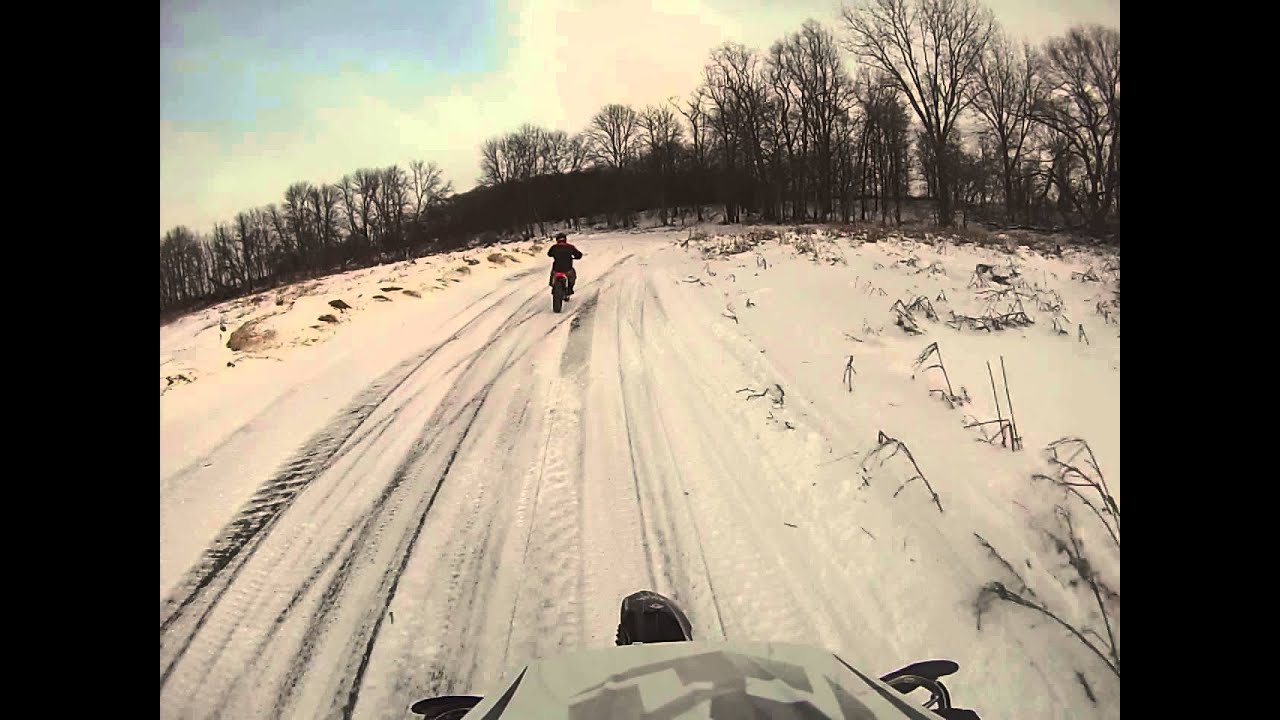 Kawkawlin River Ride 1/11/15 - YouTube