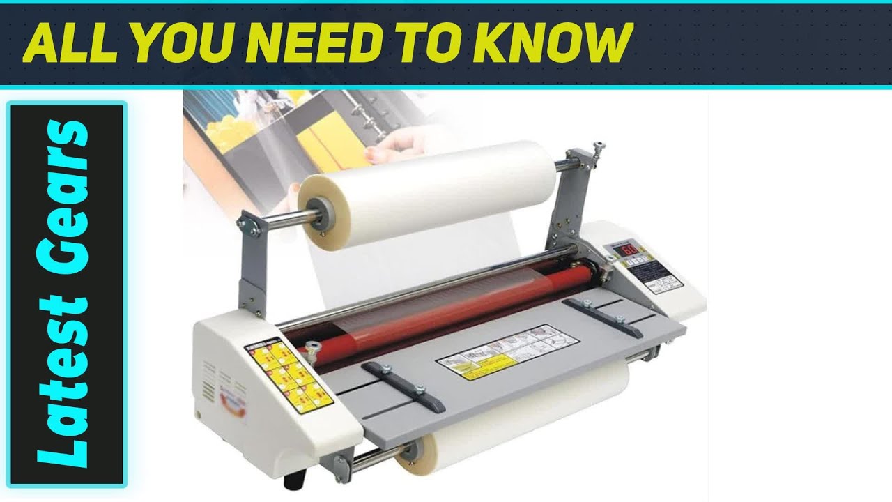 JYXYXSCP 350mm Laminator: The Ultimate Hot & Cold Digital Display ...